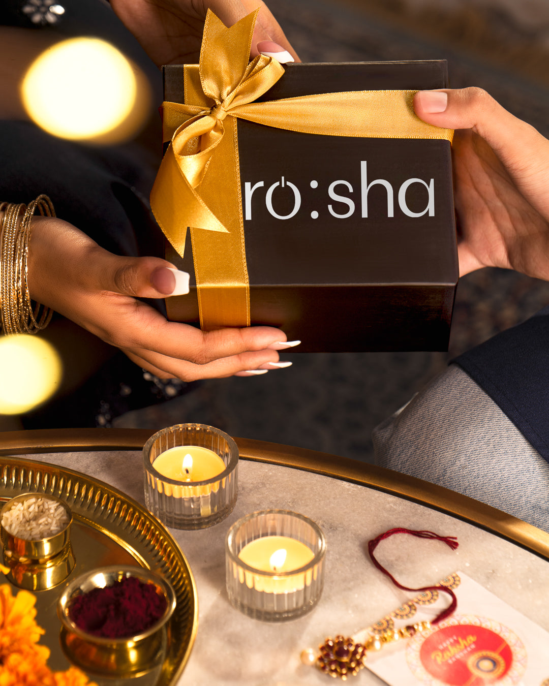 Shine Ever Brighter: The Perfect Raksha Bandhan Gift from Rosha – Rosha ...